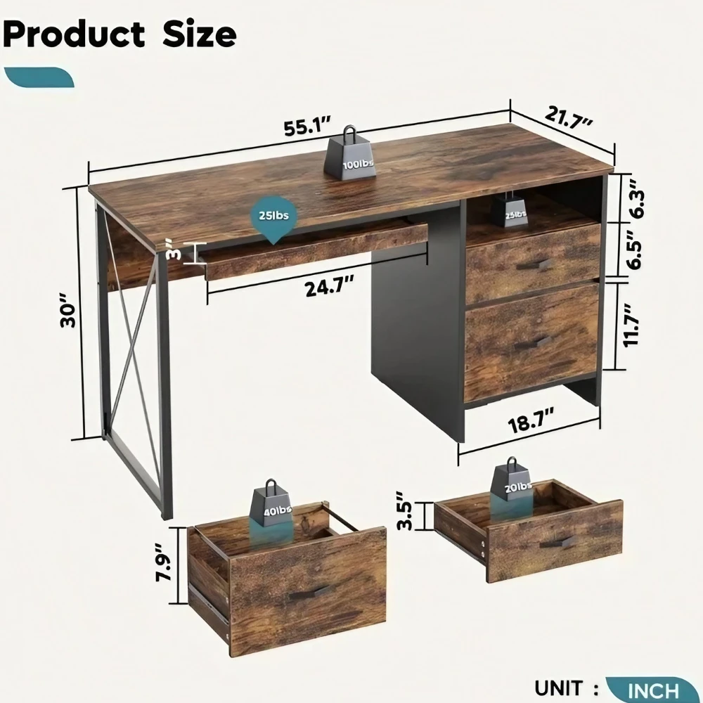 DrawerPod Desk - TEKAVO