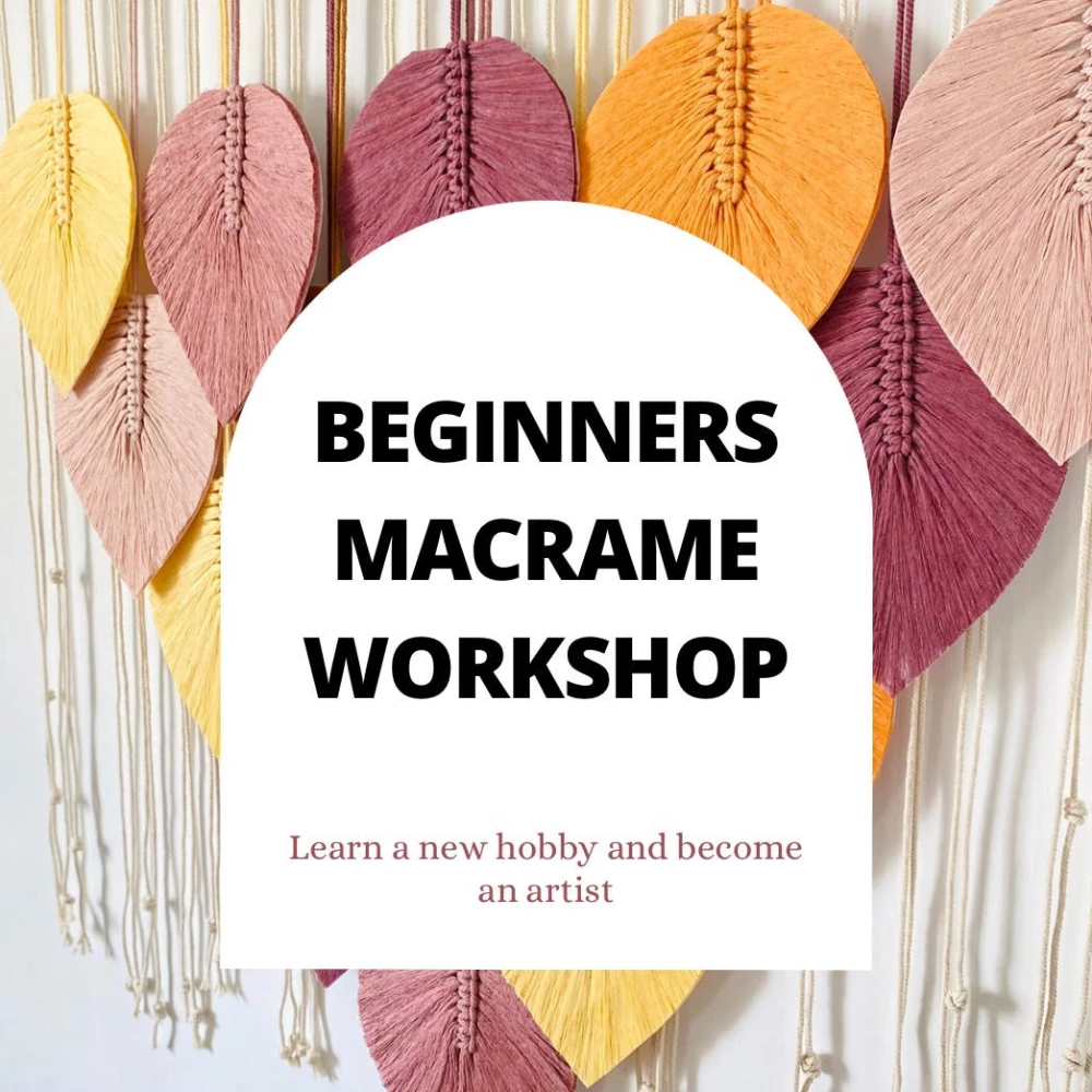 Beginners Macrame Workshop (Recorded Workshop Session/Without Kit ...