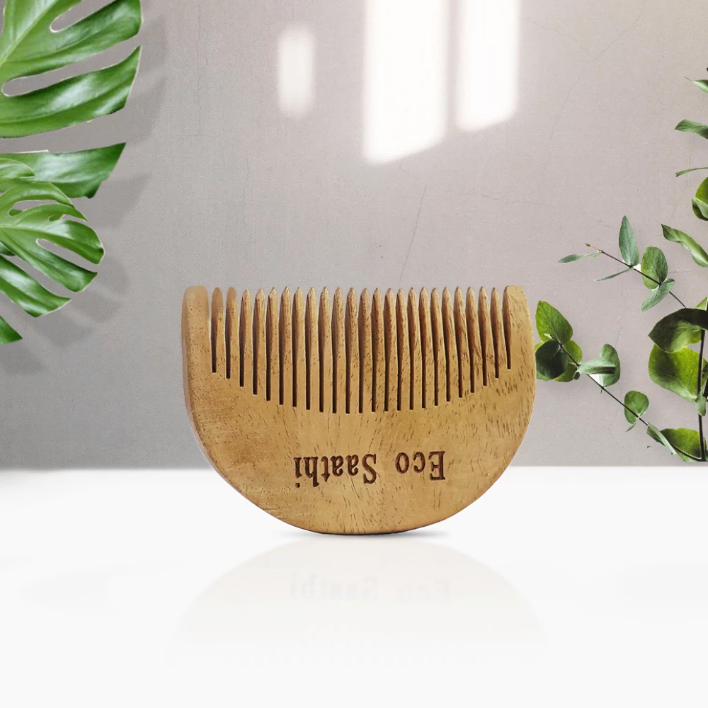 Neem Wood Regular Comb - Eco Saathi