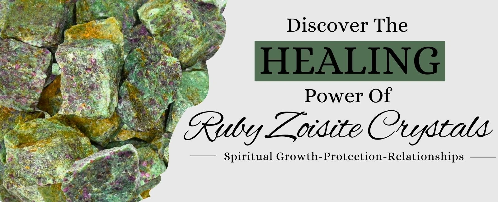 Ruby Zoisite Gemstone: Unveiling the Power of Harmony and Growth