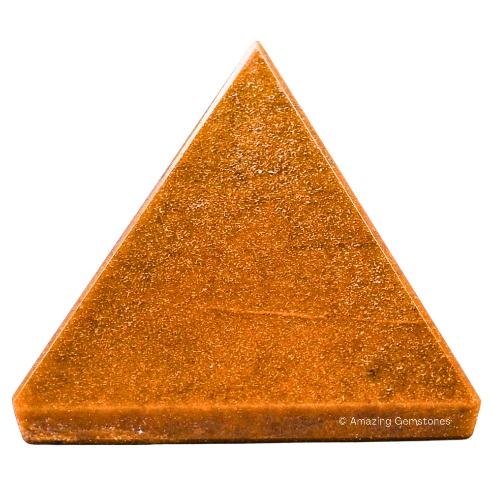 Yellow Jasper Pyramid - Premium Crystal Pyramid - Amazing Gemstones INC