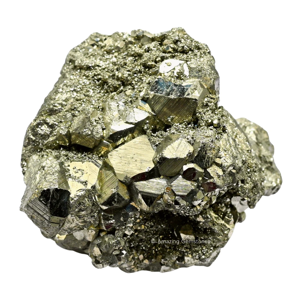 Pyrite Crystal Cluster