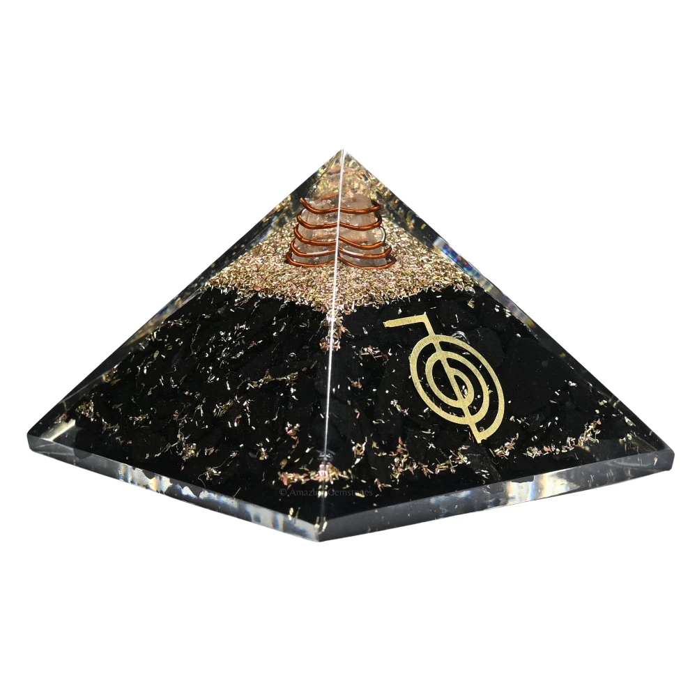 Shungite Orgone Pyramid - Premium Organite Orgonite Pyramid - Amazing ...