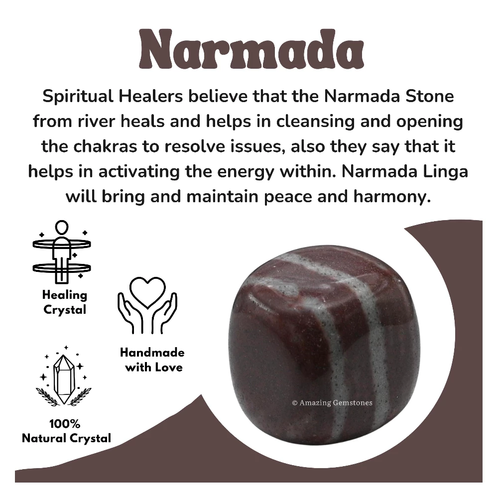 Tumbled Shiva Lingam Crystals Stones - Amazing Gemstones INC