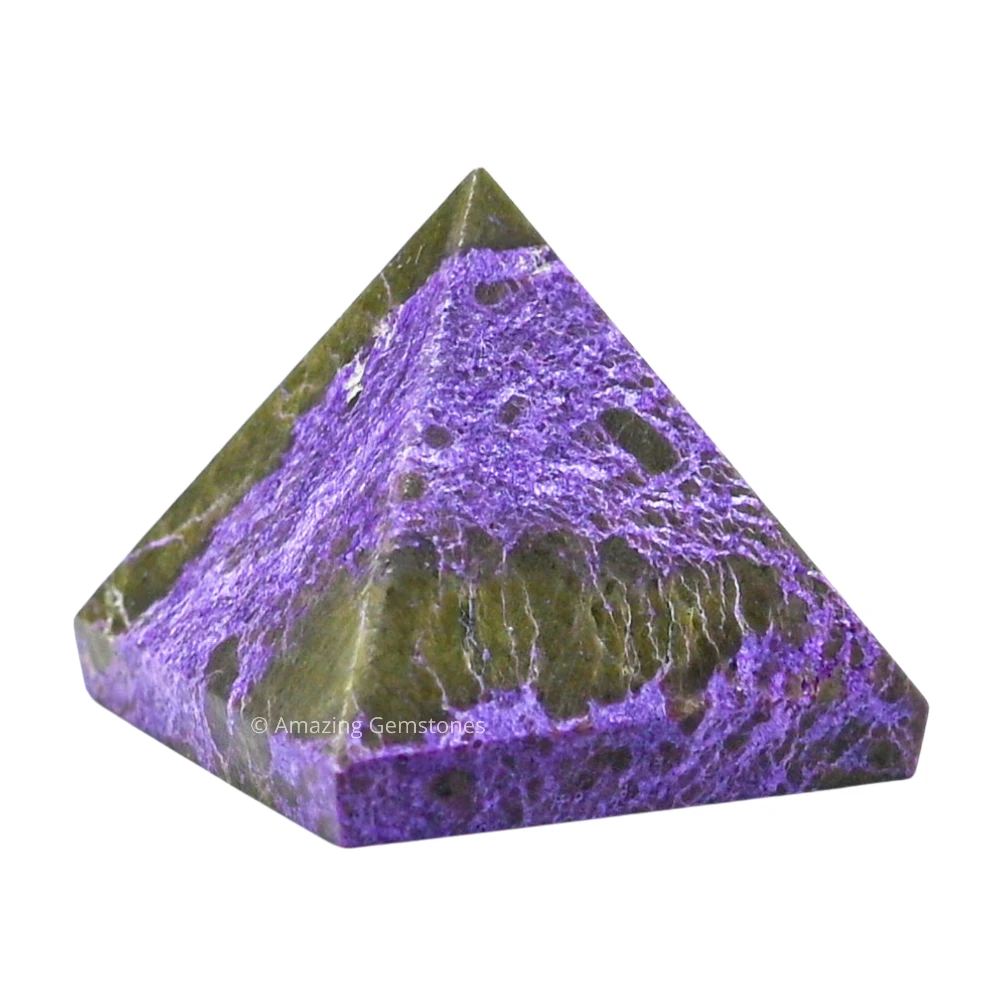 Stichtite Pyramid - Premium Crystal Pyramid - Amazing Gemstones INC