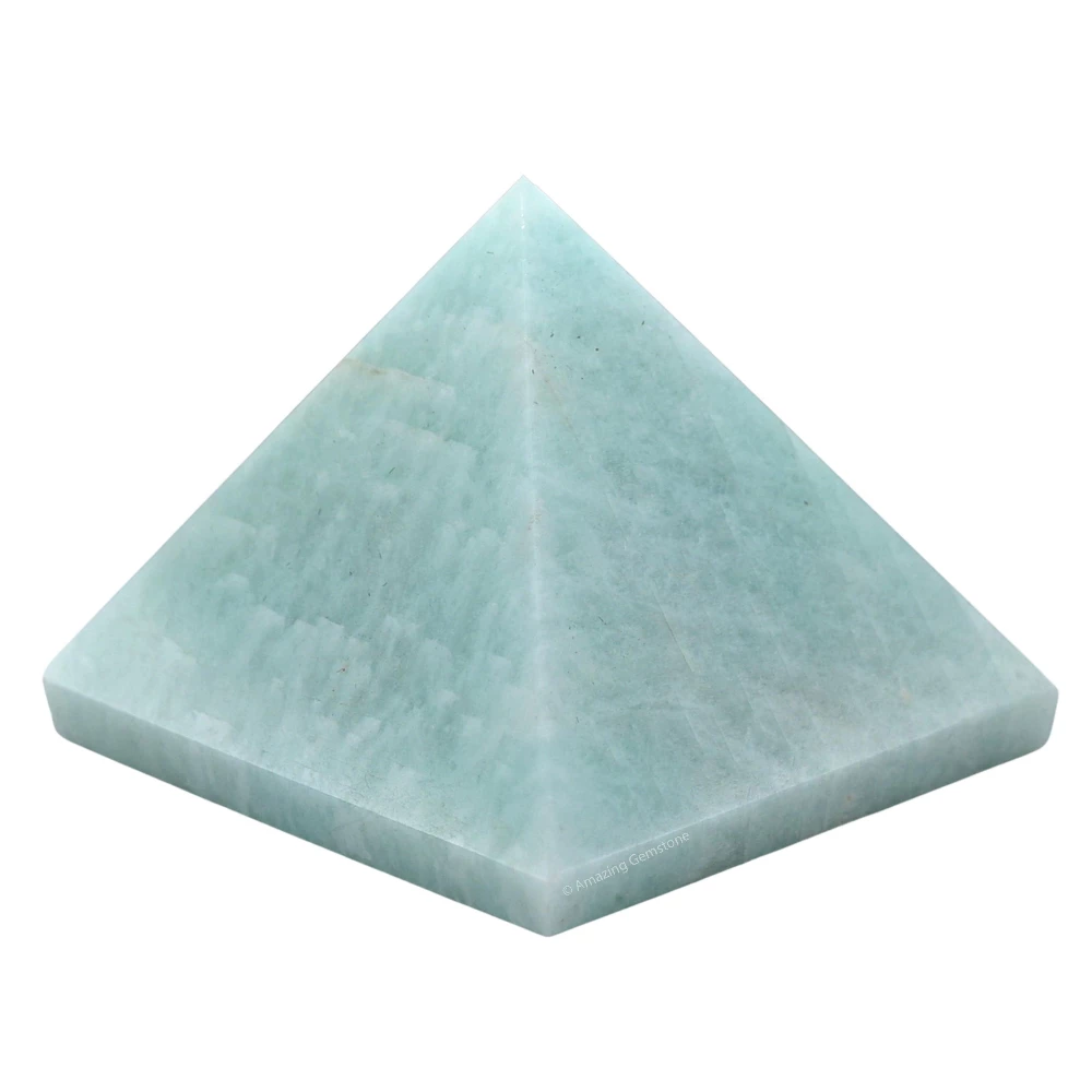 Shiva Lingam Pyramid - Premium Crystal Pyramid - Amazing Gemstones INC