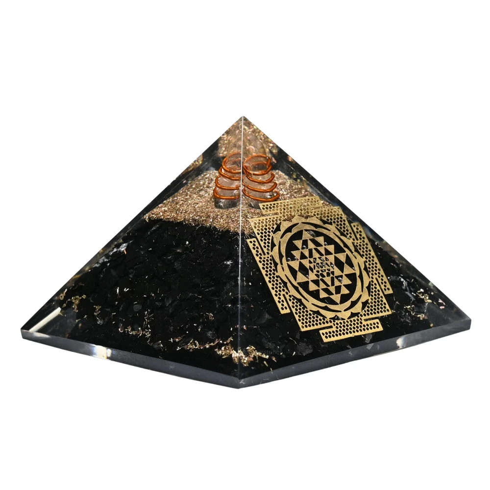 Shungite Orgone Pyramid - Premium Organite Orgonite Pyramid - Amazing ...