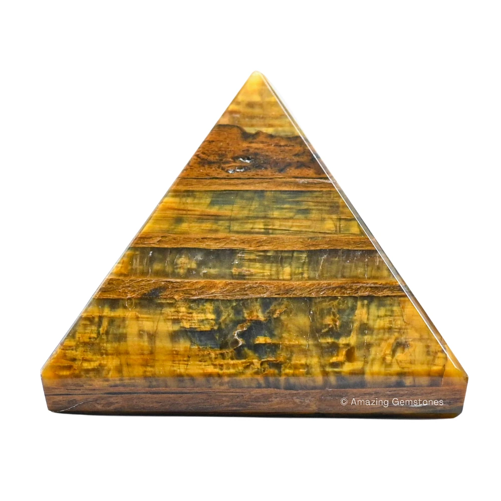 Nellite Pyramid - Premium Crystal Pyramid - Amazing Gemstones INC