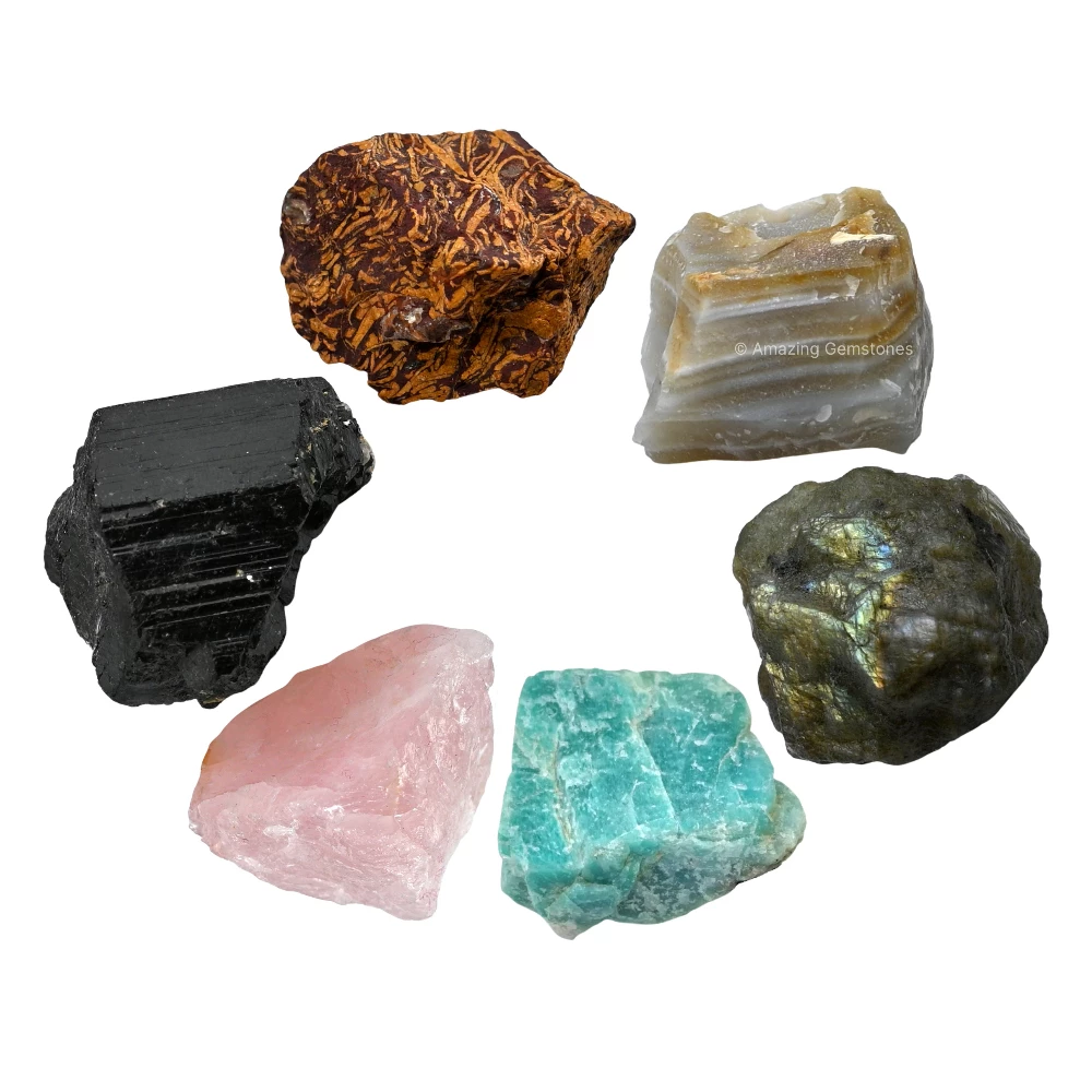 Healing Crystals for Mood Change - Premium Crystal Stones Set - Amazing ...
