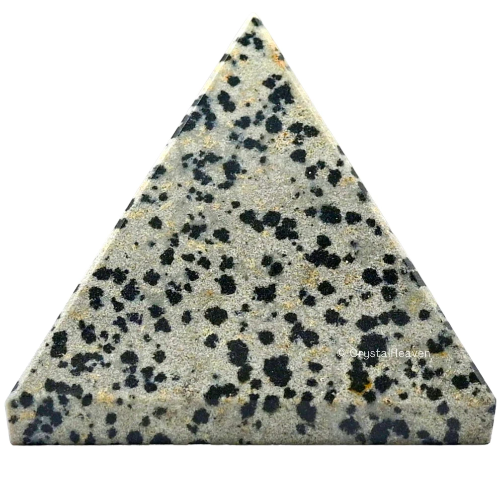 Dalmation Jasper Pyramid - Premium Crystal Pyramids - Crystal Heaven