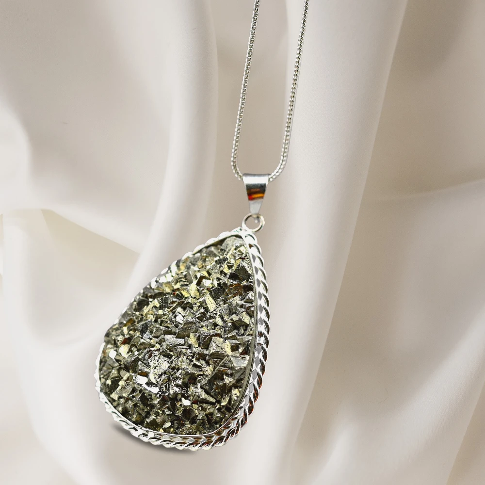 Pyrite Pendant for Men and Women - Premium Original Pyrite Stone Online ...