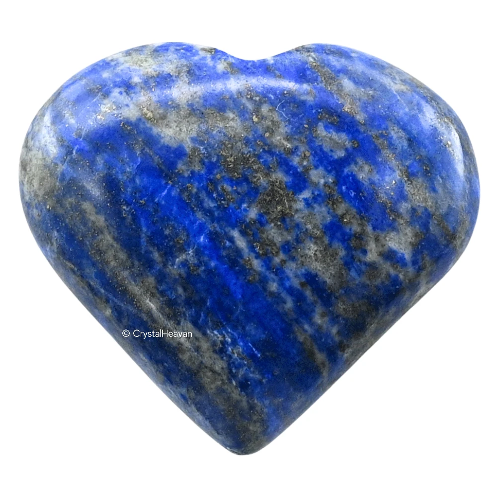 Lapis Lazuli Heart - Premium Crystal Hearts - Crystal Heaven