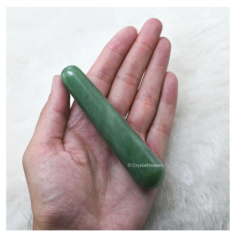 Green Aventurine Wand - Premium Crystal Wand