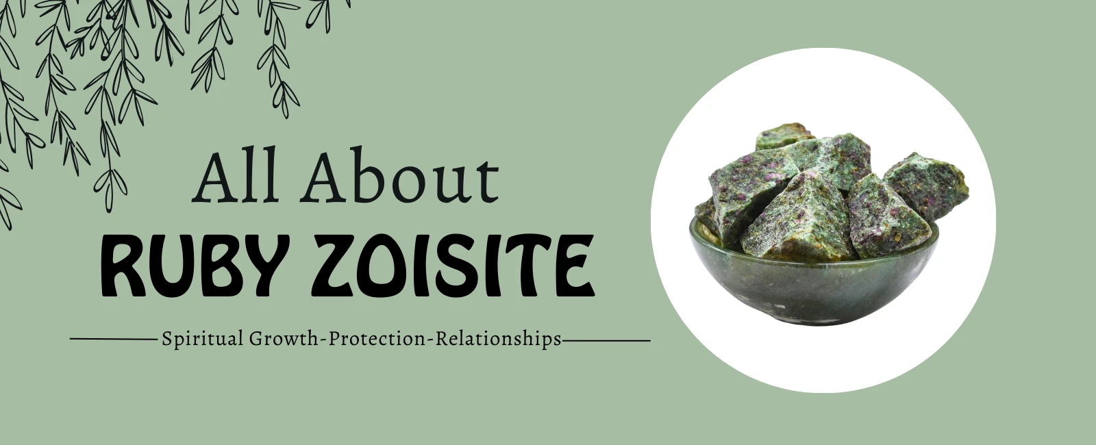 Enhance Vitality: Ruby Zoisite Healing Crystal Raw Stone - Crystal Heaven