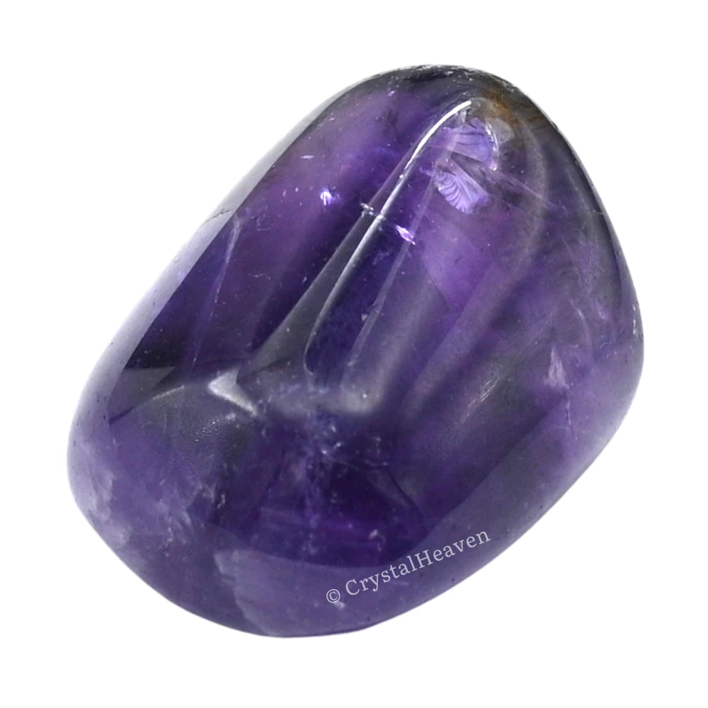Tumbled Amethyst Stones - Premium Polished Tumbled Crystals - Crystal ...