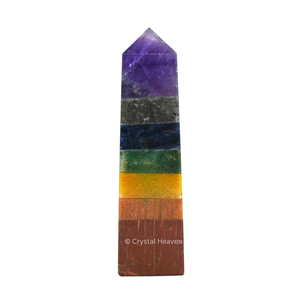 Chakra Tower - Premium Crystal Towers Obelisc Points - Crystal Heaven