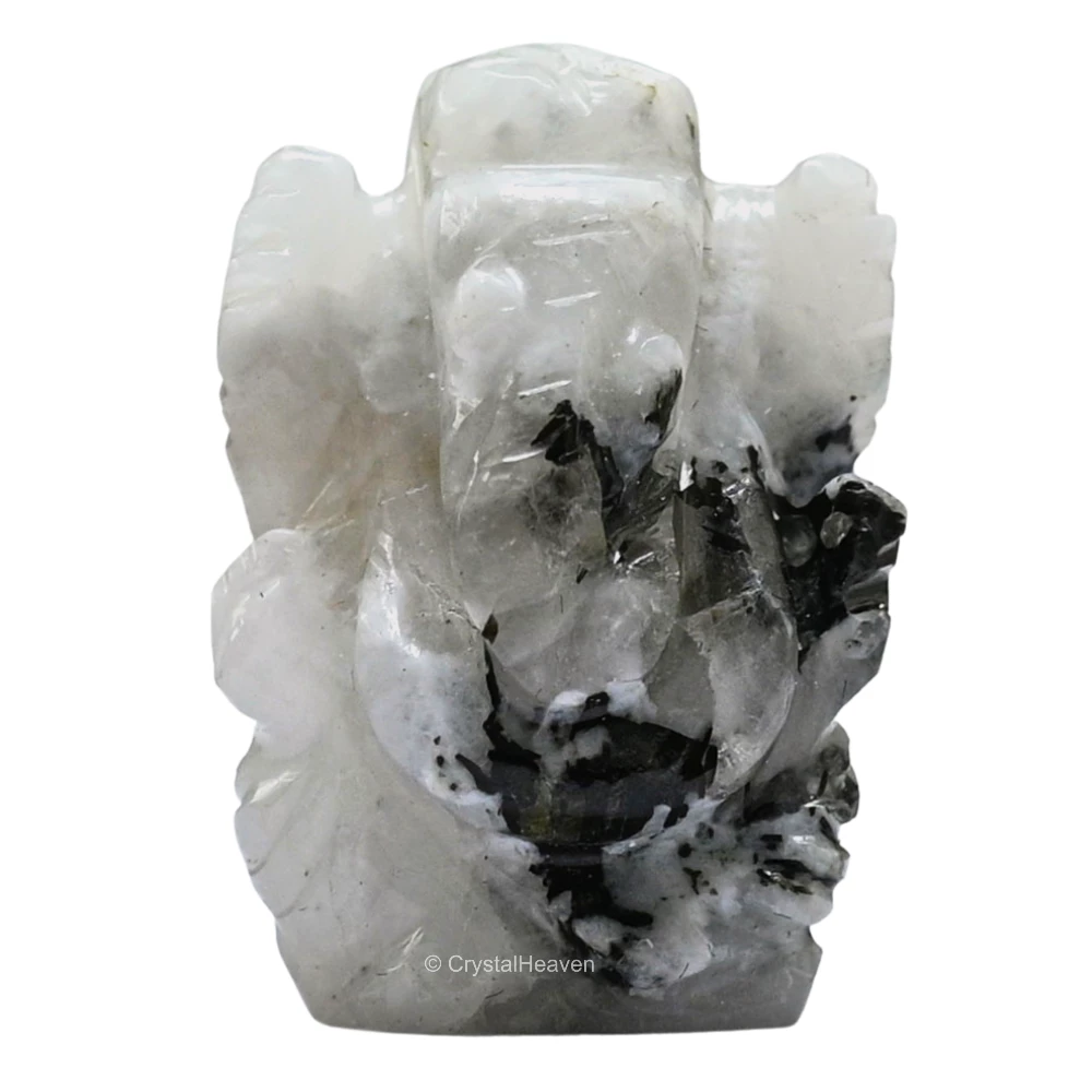 Rainbow Moonstone Crystal Ganesh Statue | Best Ganpati Idol | Religious ...