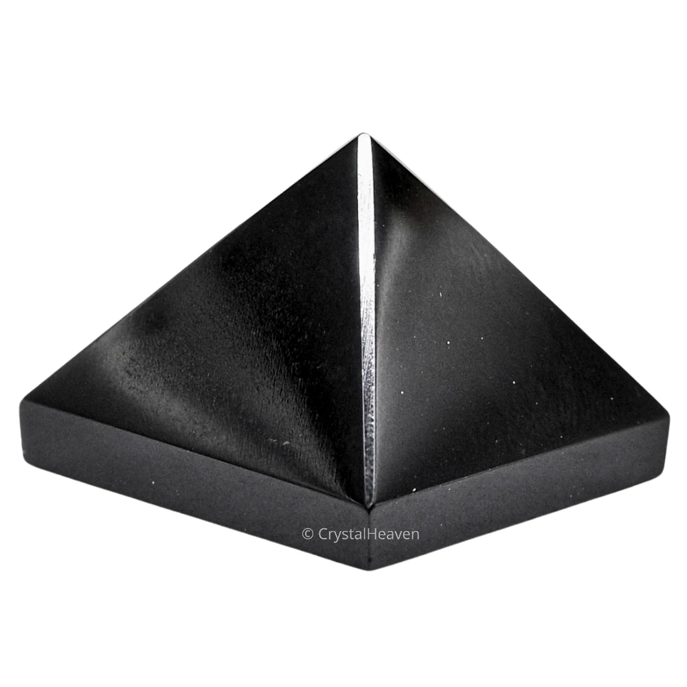 Black Obsidian Pyramid - Premium Crystal Pyramids
