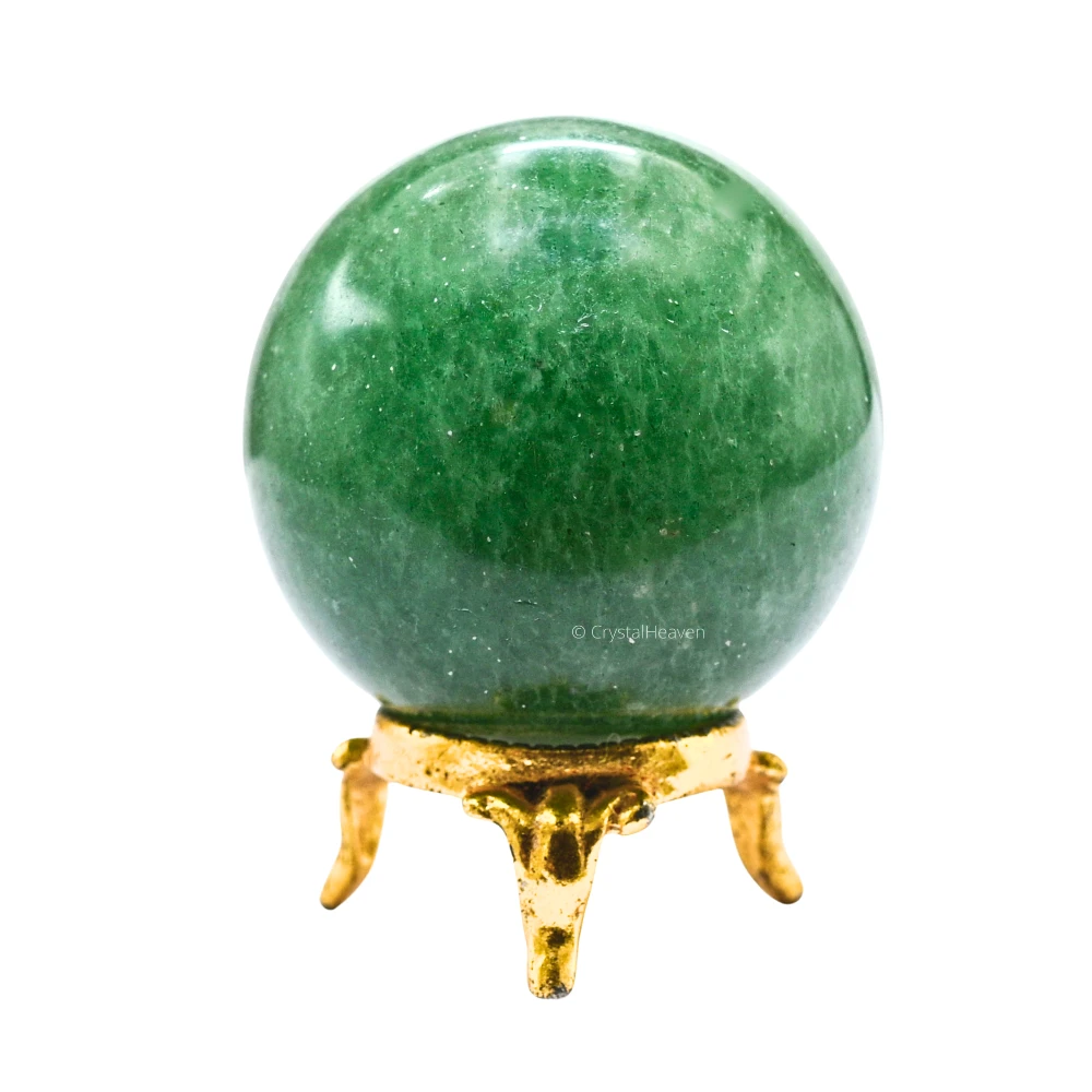 Green Strawberry Quartz Sphere - Crystal Heaven