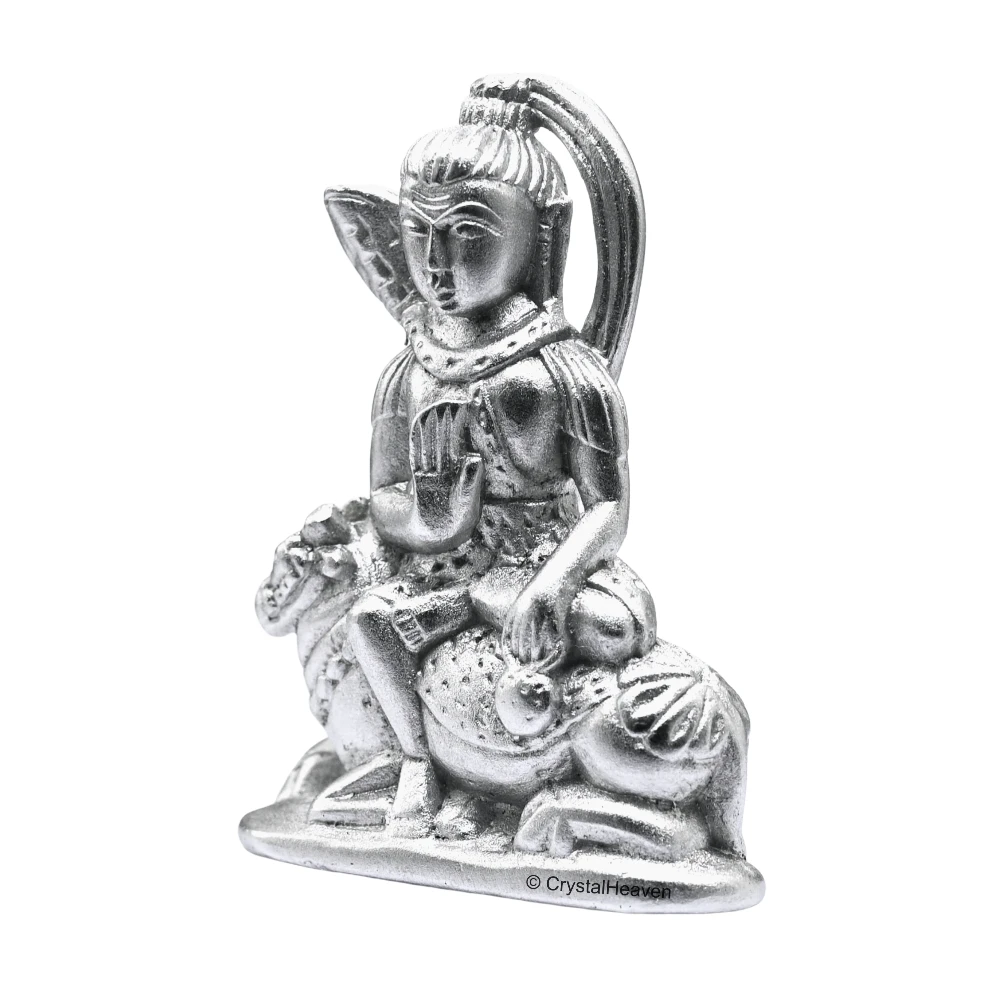 Shiv with Nandi Pure Parad Idol - Premium Mercury Statue God - Crystal ...