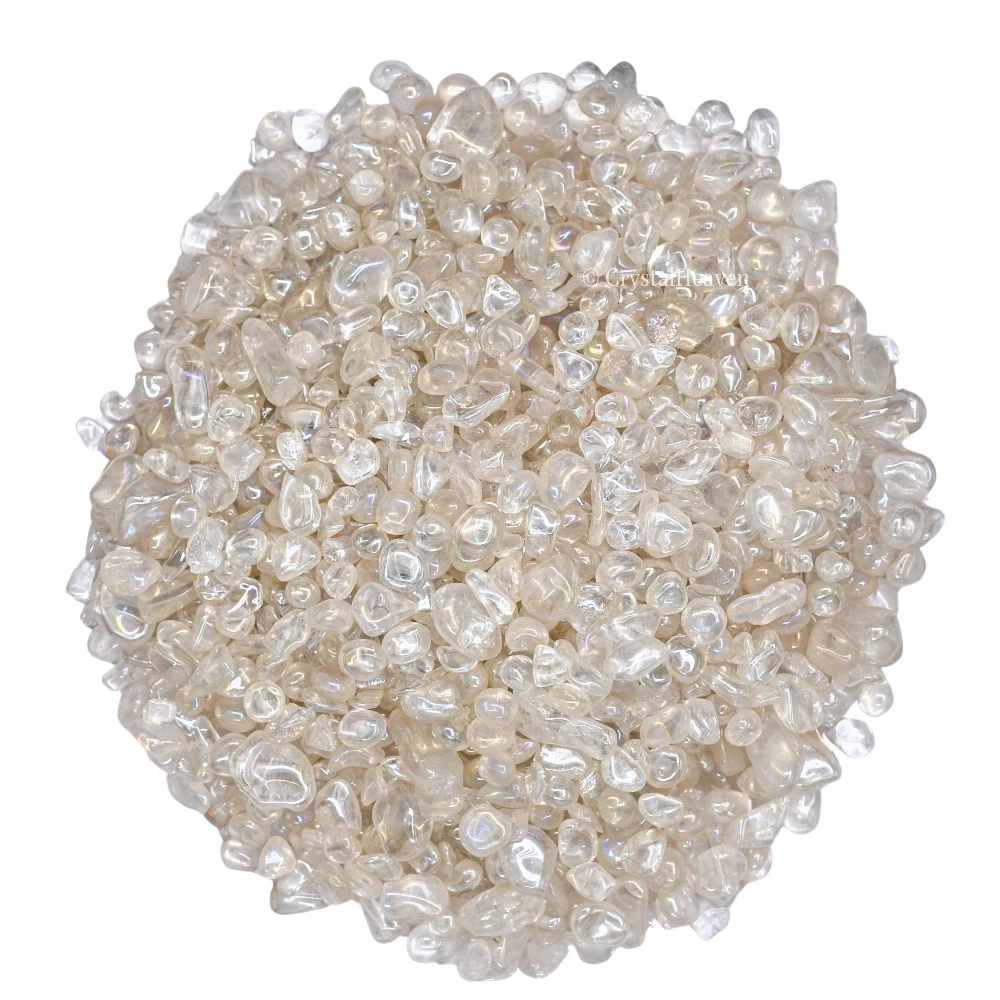Angel Aura Quartz Chips - Premium Crystal Chips