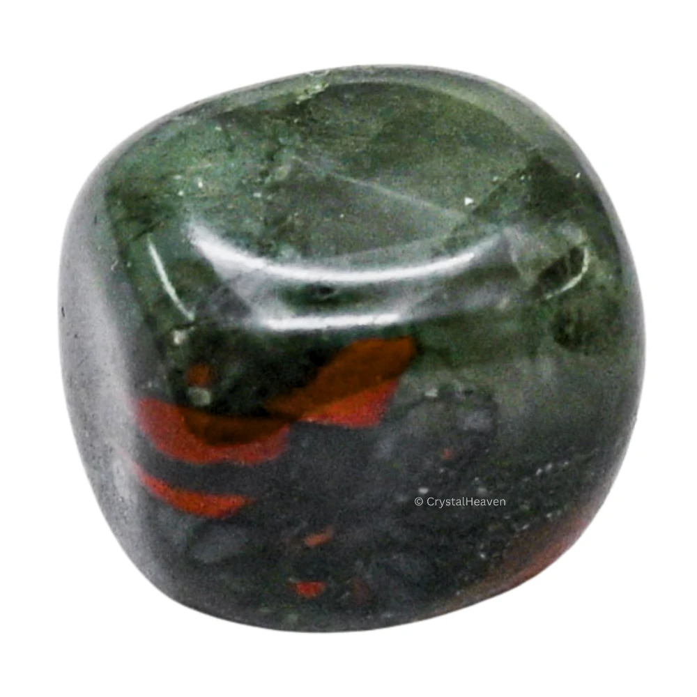 Tumbled African Bloodstone Stones - Premium Polished Tumbled Crystals