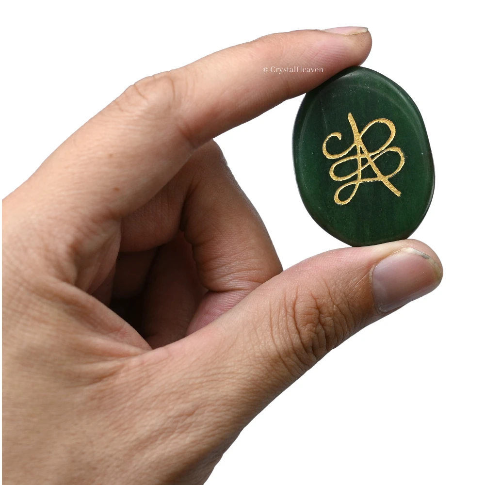 Green Aventurine Zibu Prosperity Stone - Premium Zibu Symbol Money ...