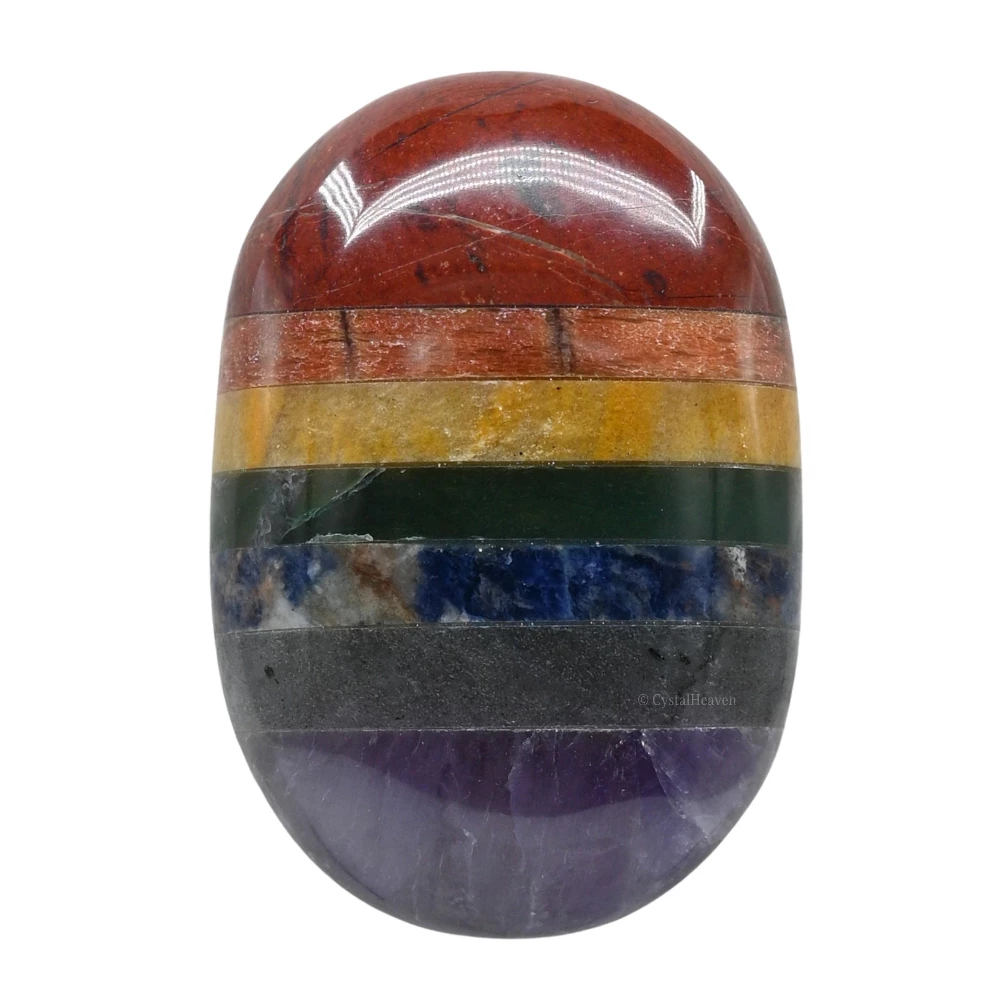 Chakra Palm Stone - Premium Crystal Palm Stones - Crystal Heaven