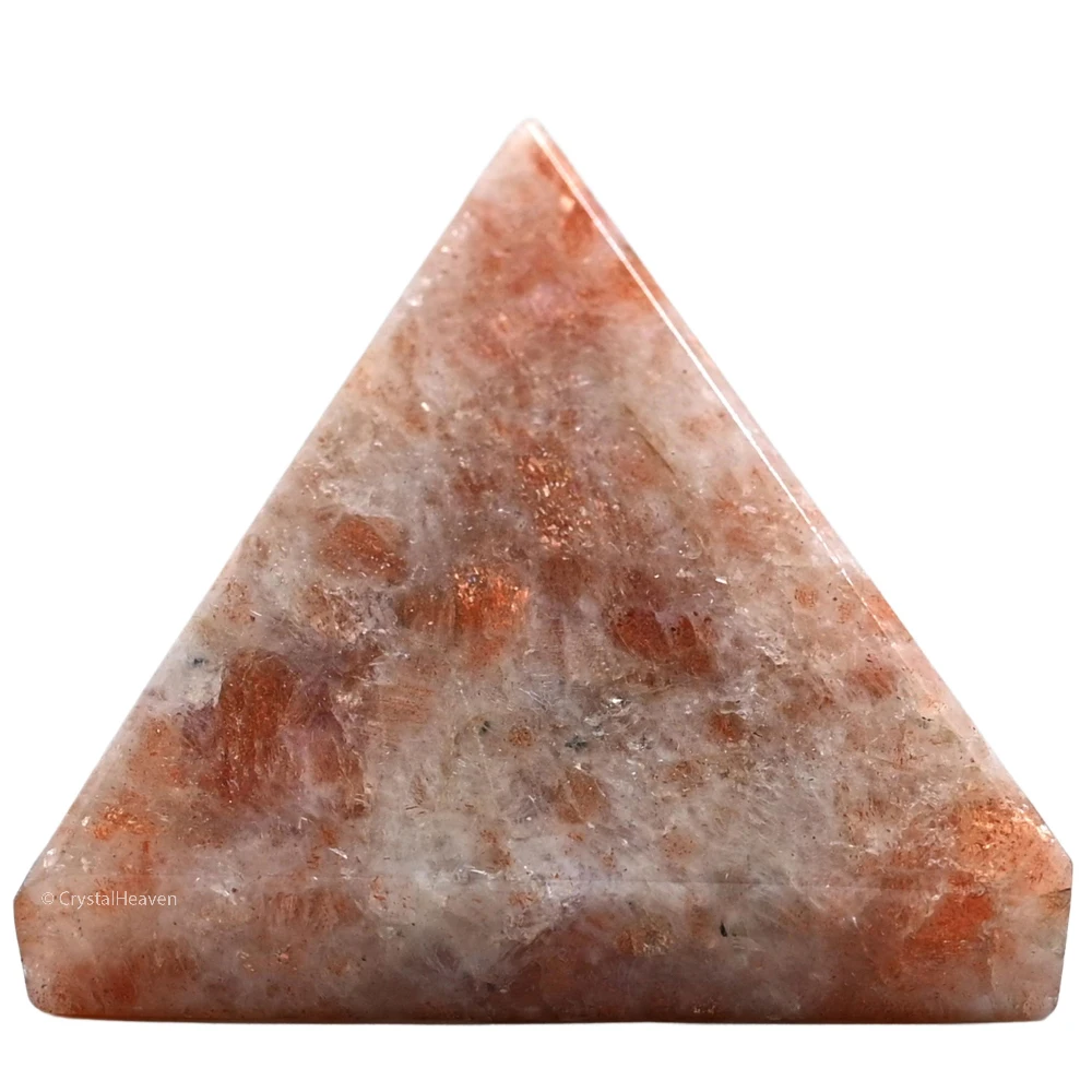 Sunstone Pyramid - Premium Crystal Pyramids - Crystal Heaven