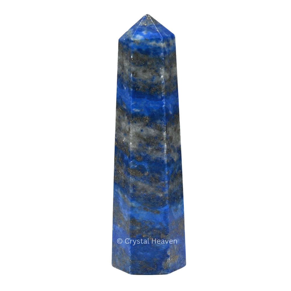 Lapis Lazuli Tower - Premium Crystal Towers Obelisk Points - Crystal Heaven