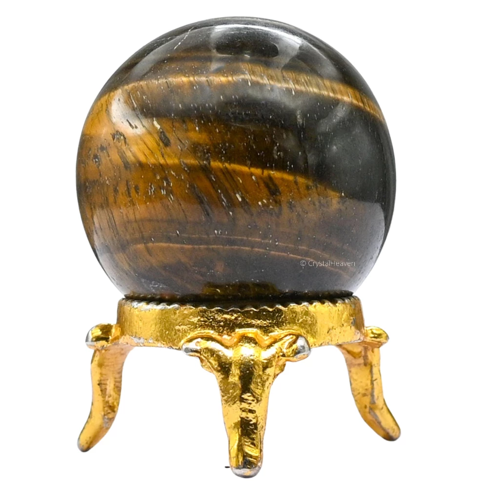 Tiger Eye Sphere - Premium Crystal Sphere