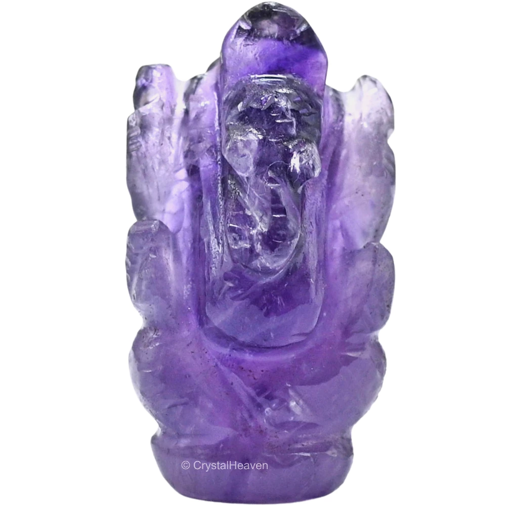 Amethyst Crystal Ganesh Statue | Best Ganpati Idol | Religious Gifts