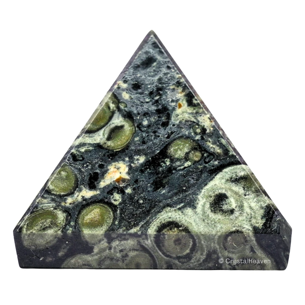 Kambaba Jasper Pyramid - Premium Crystal Pyramids - Crystal Heaven