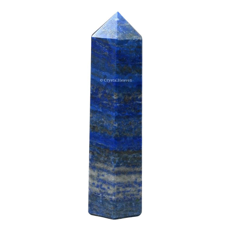 Lapis Lazuli Tower - Premium Crystal Towers Obelisk Points - Crystal Heaven