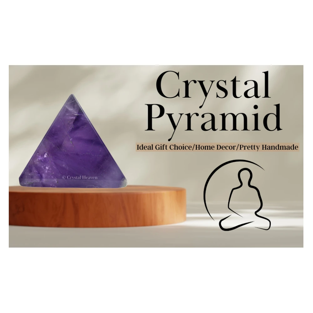 Amethyst Pyramid - Premium Crystal Pyramids - Crystal Heaven