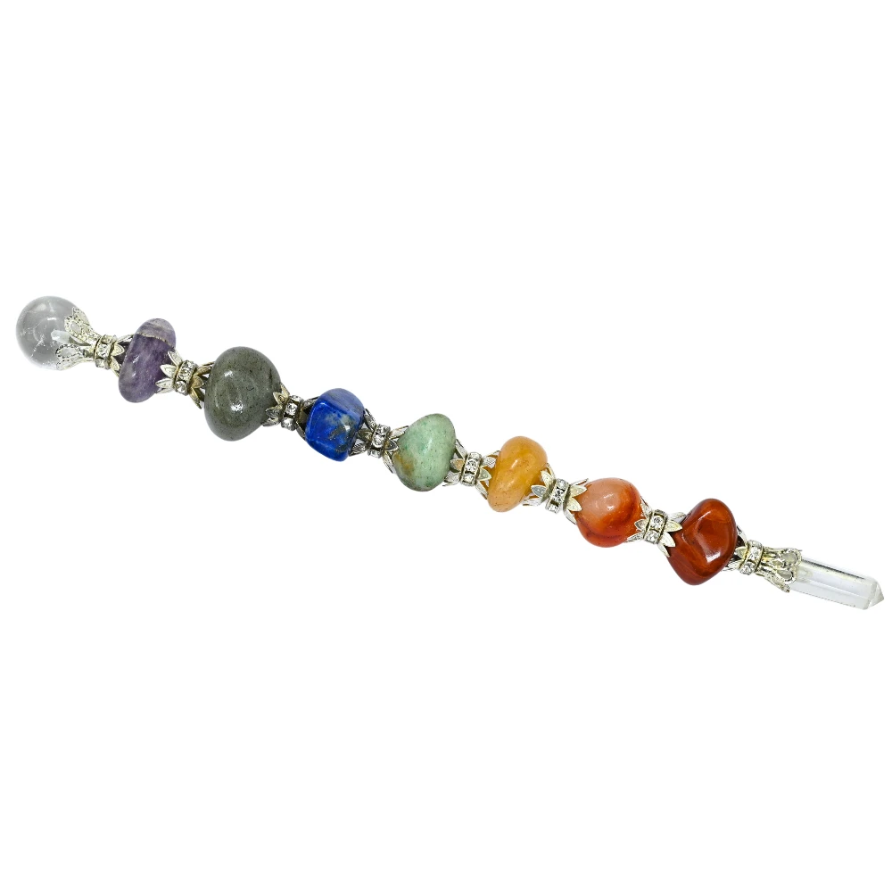 Chakra Healing Stick - Premium Crystal Wand - Crystal Heaven