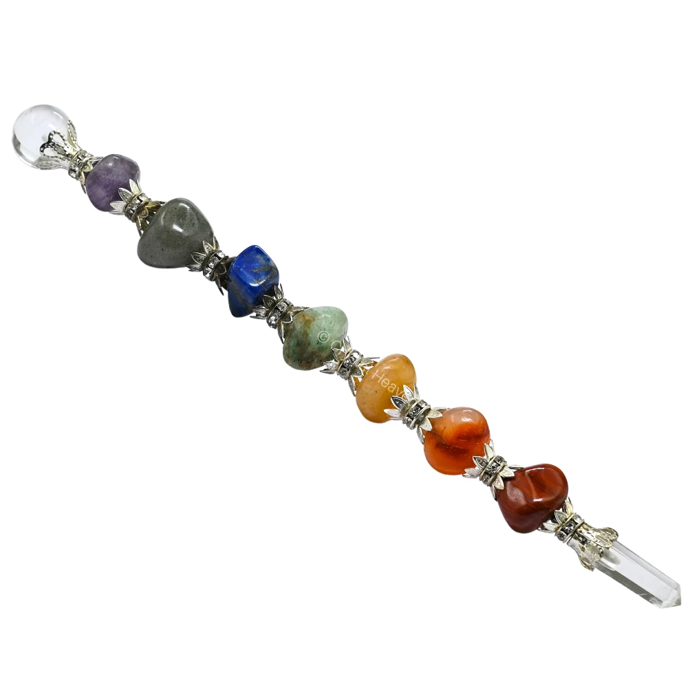 Chakra Healing Stick - Premium Crystal Wand - Crystal Heaven