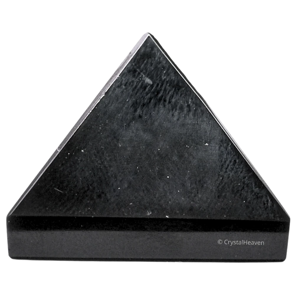 Black Obsidian Pyramid - Premium Crystal Pyramids - Crystal Heaven