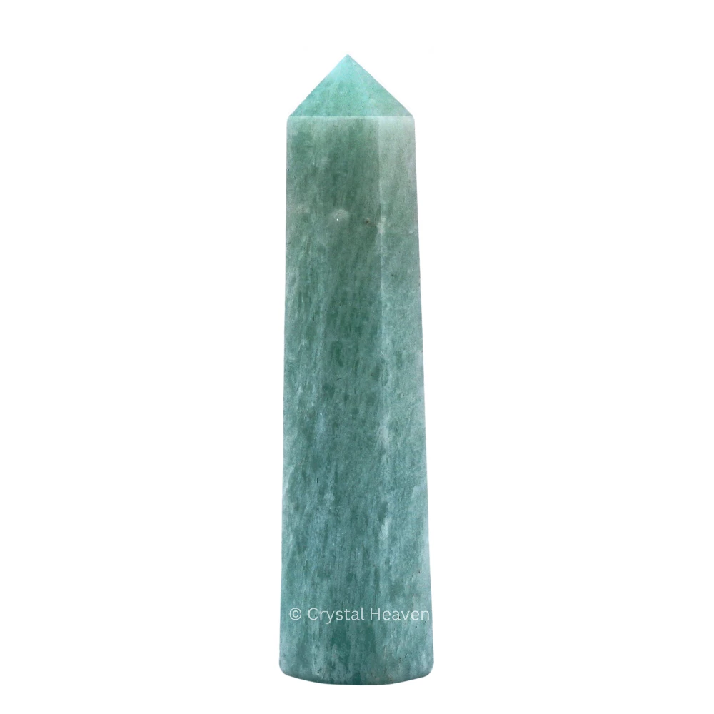 Amazonite Tower - Premium Crystal Towers Obelisc Points - Crystal Heaven