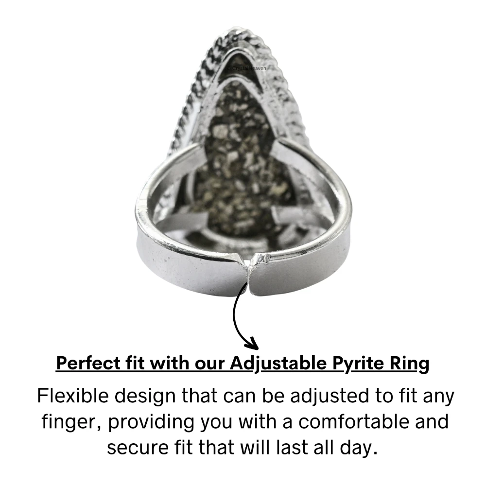 Pyrite Ring for Men and Women - Premium Pyrite Stone Rings Online