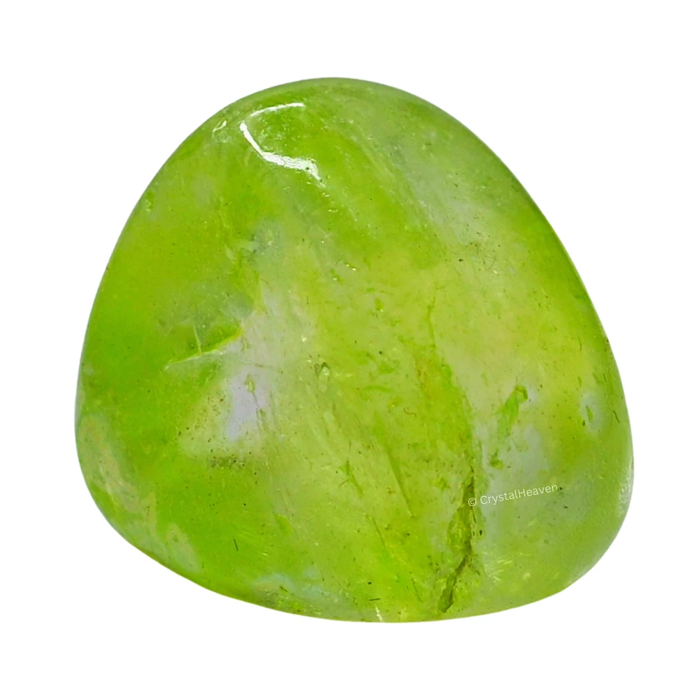 Tumbled Apple Aura Quartz Stones - Premium Polished Tumbled Crystals ...