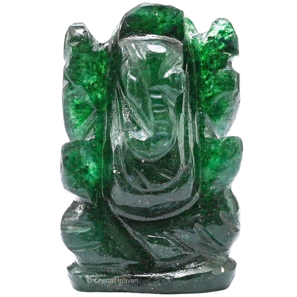 Green Aventurine Crystal Ganesh Statue | Best Ganpati Idol | Religious ...